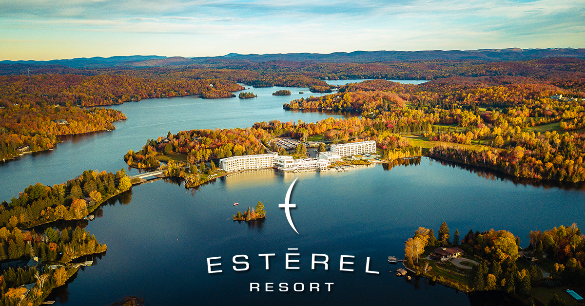 Fall colors at Estérel Resort - Laurentides, Québec